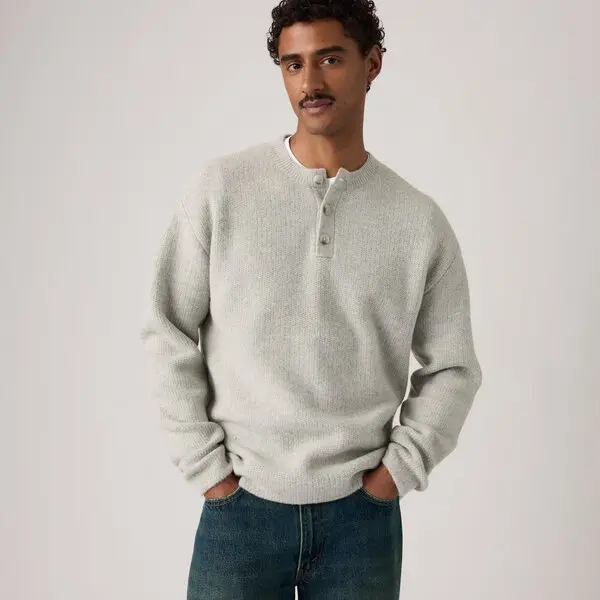 LEVI'S Woodacre Henley Sweater