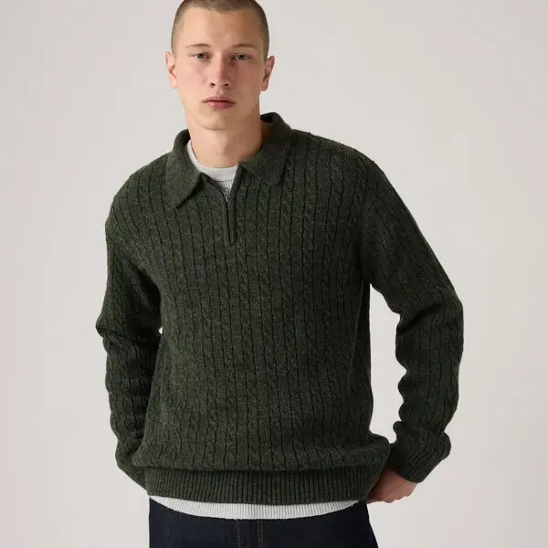 LEVI'S Mason Collared Quarter Zip