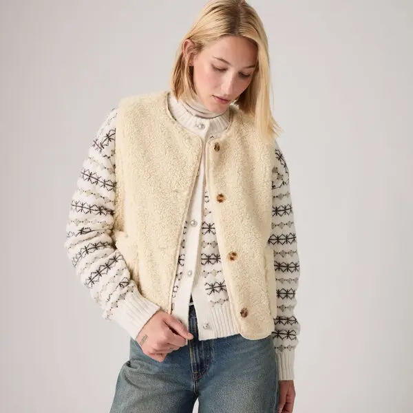 LEVI'S Rema Sherpa Waistcoat