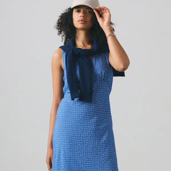 LEVI'S Brita Slip Dress - Blue