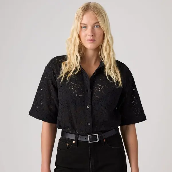 LEVI'S Harlie Short Sleeve Lace Shirt