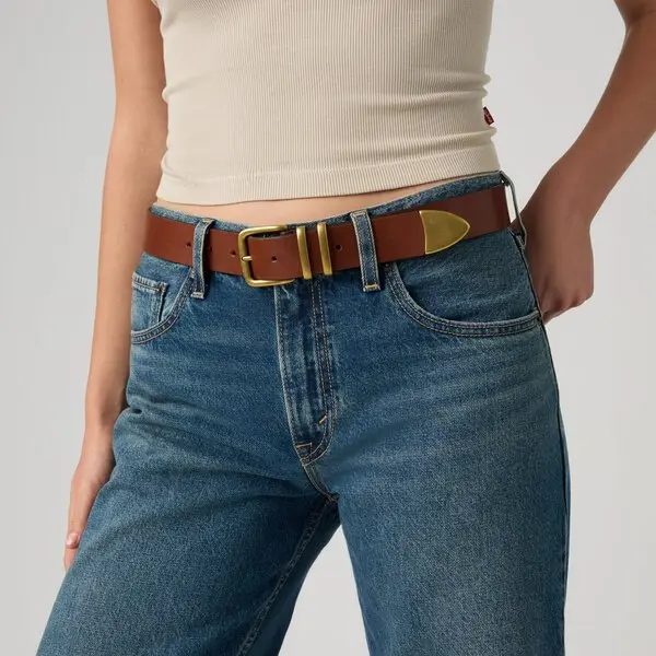 LEVI'S Freya 3-piece Belt - Brown