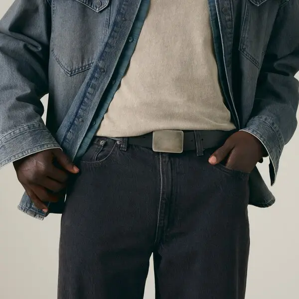 LEVI'S Ryder Plaque Buckle Belt