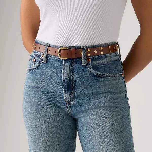 LEVI'S Studded Constellation Belt - Brown