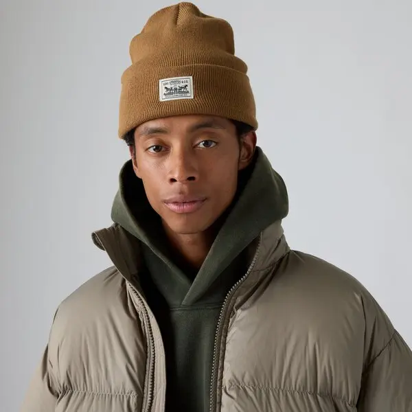 LEVI'S Embarcadero Beanie - Brown