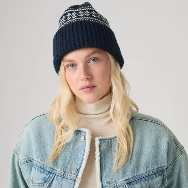 LEVI'S Nordic Beanie - Blue