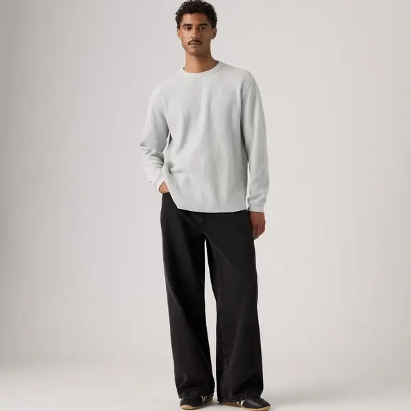 LEVI'S Baggy Wide Leg Jeans - Black