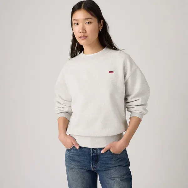 LEVI'S Everyday Crewneck Sweatshirt - Grey