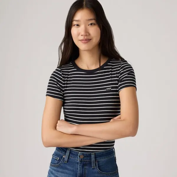 LEVI'S Hayes Striped T-shirt - Black