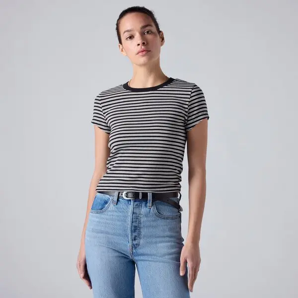 LEVI'S Essential Ribbed Knit Baby Tee
