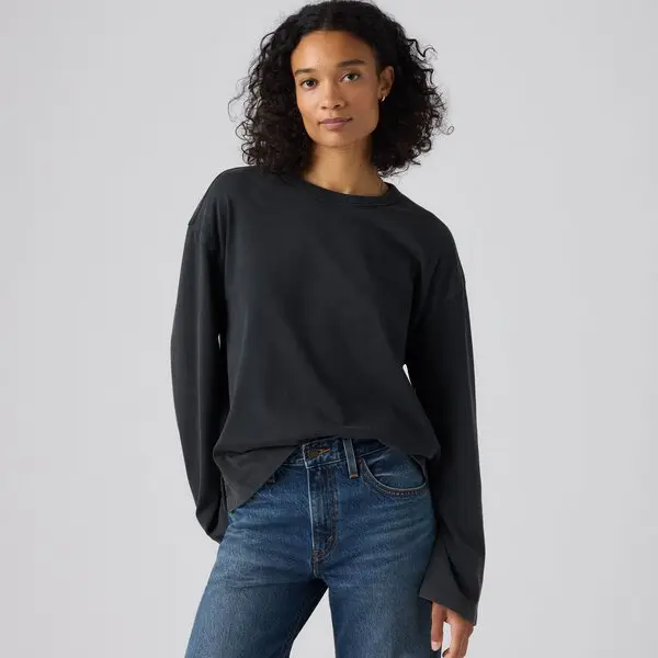 LEVI'S Long Sleeve Cotton T-shirt