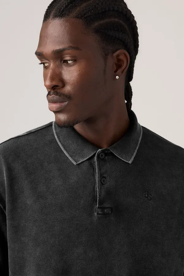 LEVI'S Long Sleeve Finn Boxy Polo