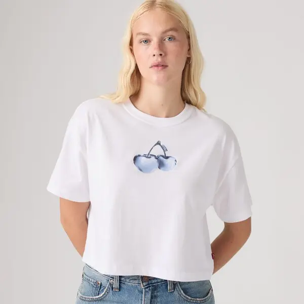 LEVI'S Graphic Cropped Anyday Tee