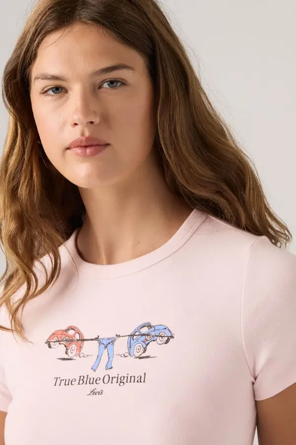 LEVI'S Graphic Hayes Cropped Tee