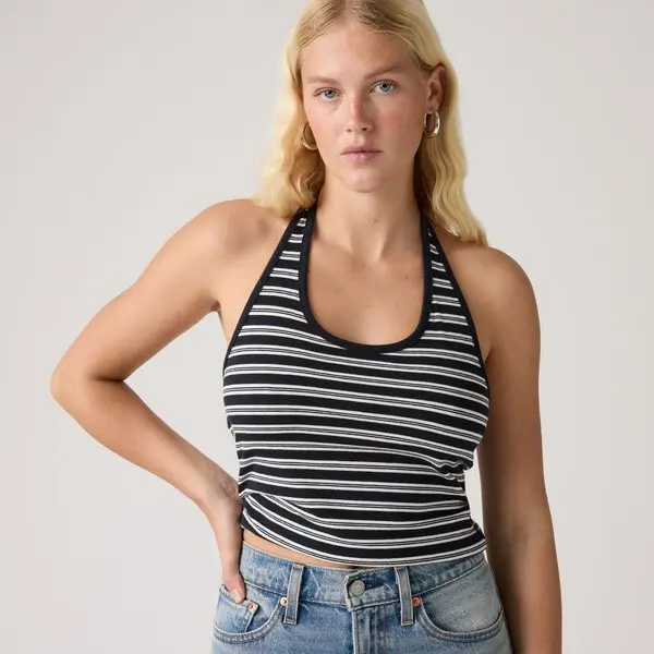 LEVI'S Ella Halter Top - Black