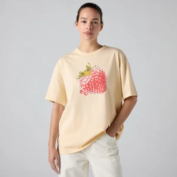 LEVI'S Graphic Cotton T-shirt - White