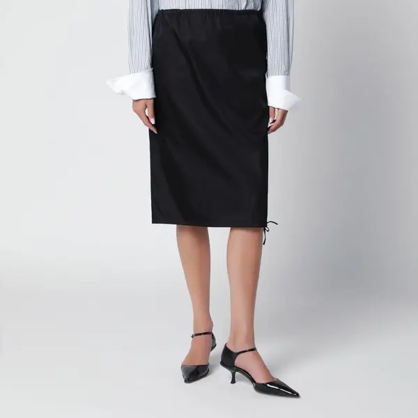 Prada Pencil Skirt In Re-nylon