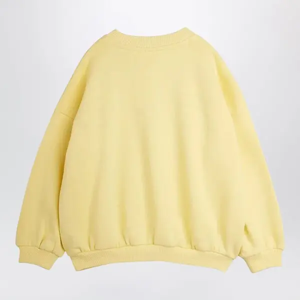 MINI RODINI Velvet Worm Organic Cotton Sweatshirt Set