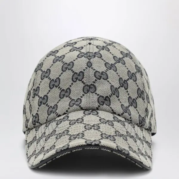 Gucci Blue Gg Cotton Canvas Baseball Cap - Multicolor
