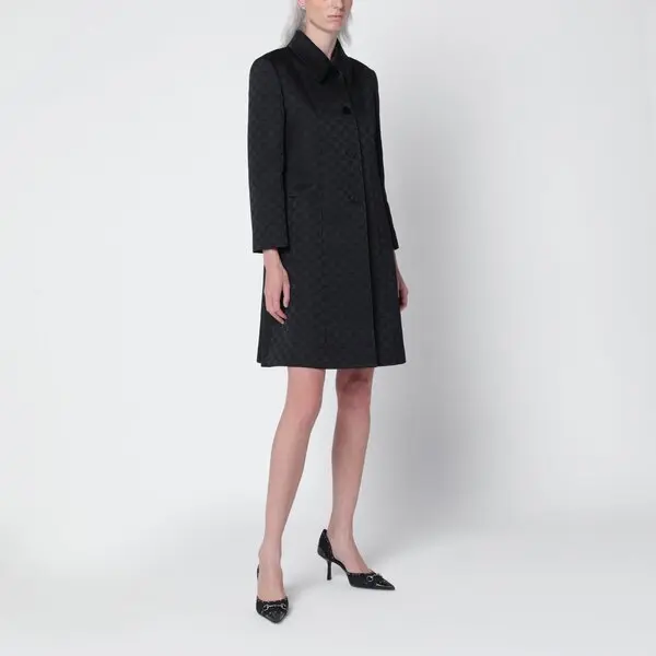 Gucci Gg Jacquard Viscose Coat