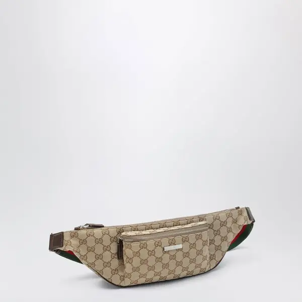 Gucci Flatpack Large Belt Bag In Gg Fabric