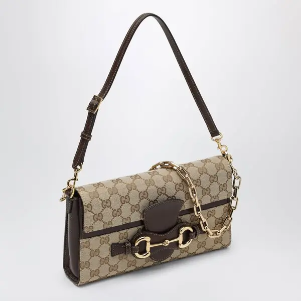 Gucci Horsebit Ristretto Medium Shoulder Bag
