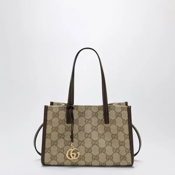 Gucci Small Shopping Bag With Double G Charm