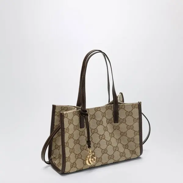 Gucci Small Shopping Bag With Double G Charm