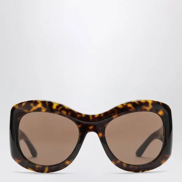 Gucci Round Havana Acetate Sunglasses - Brown