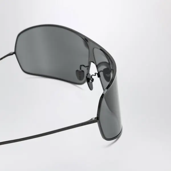 Gucci Shield Sunglasses With Grey Lenses