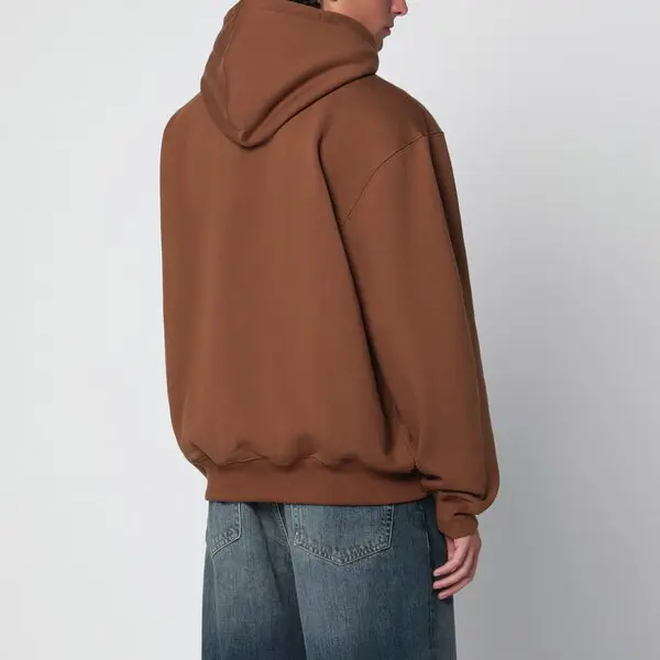 Carhartt Work In Progress Hooded Carhartt Cotton Blend Sweatshirt
