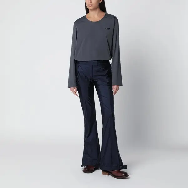 Miu Miu Stretch Poplin Top