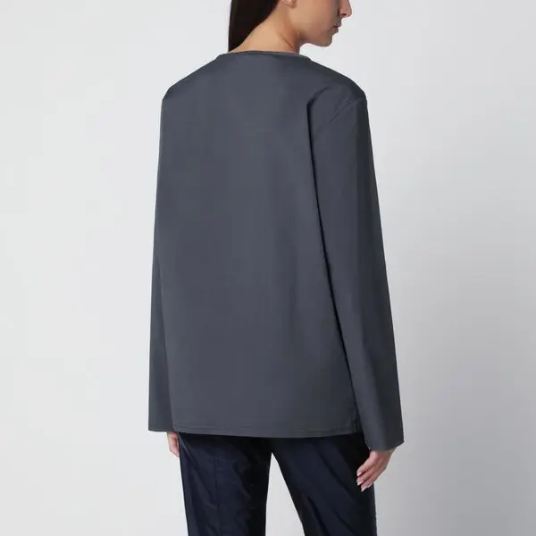 Miu Miu Stretch Poplin Top