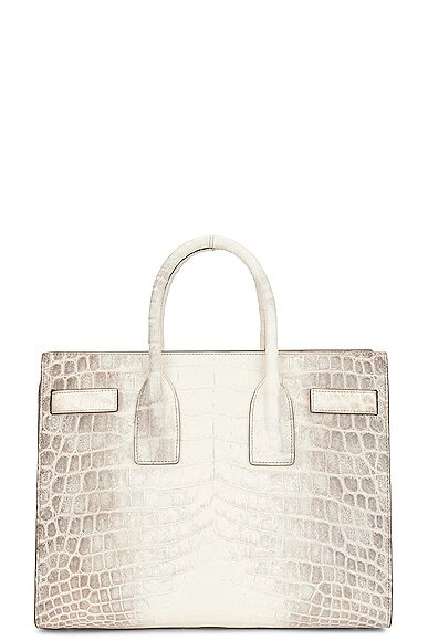 Saint Laurent Small Crocodile Sac De Jour Bag