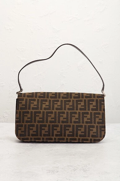 Fendi Zucca Monogram Shoulder Bag