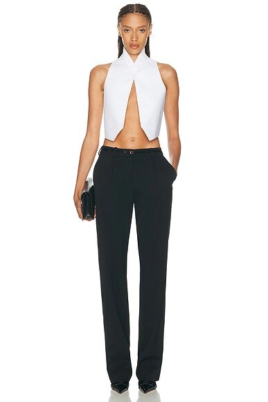 TOM FORD Poplin Petite Waistcoat