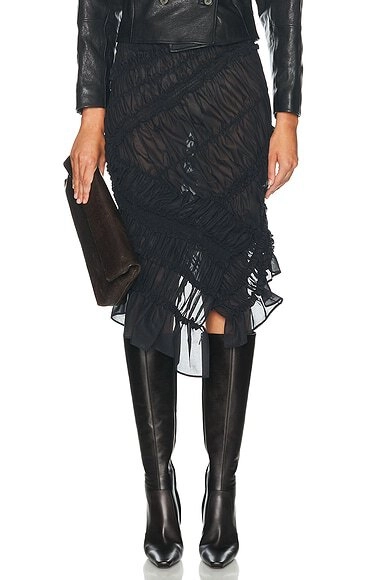 Magda Butrym Ruched Skirt
