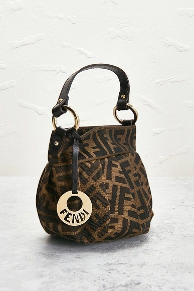 Fendi Zucca Mini Chef Hobo Bag