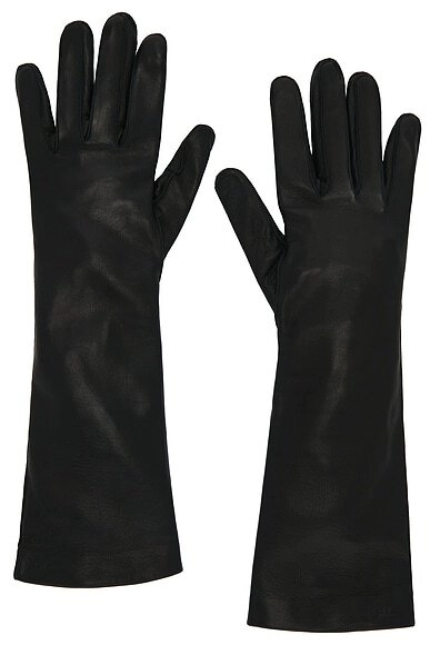 TOM FORD Soft Nappa Leather Long Gloves - Black