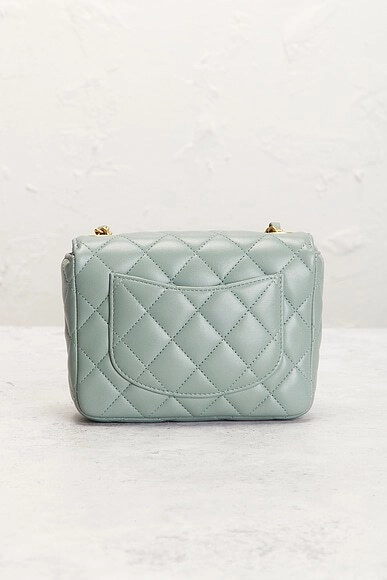 Chanel Lambskin Mini Casino Royale Charms Square Flap Bag
