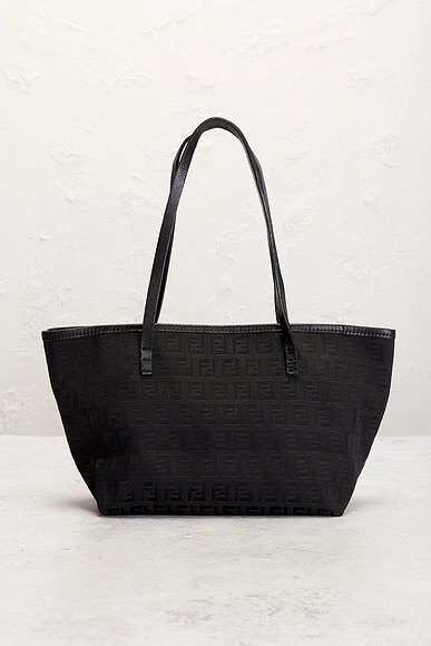 Fendi Zucchino Roll Tote Bag