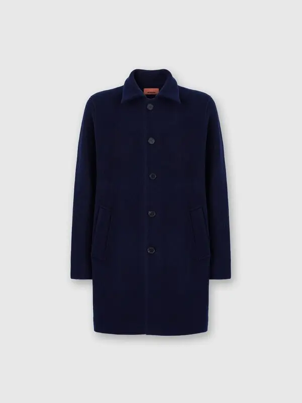 Missoni Double Knit Coat With Zigzag Pattern