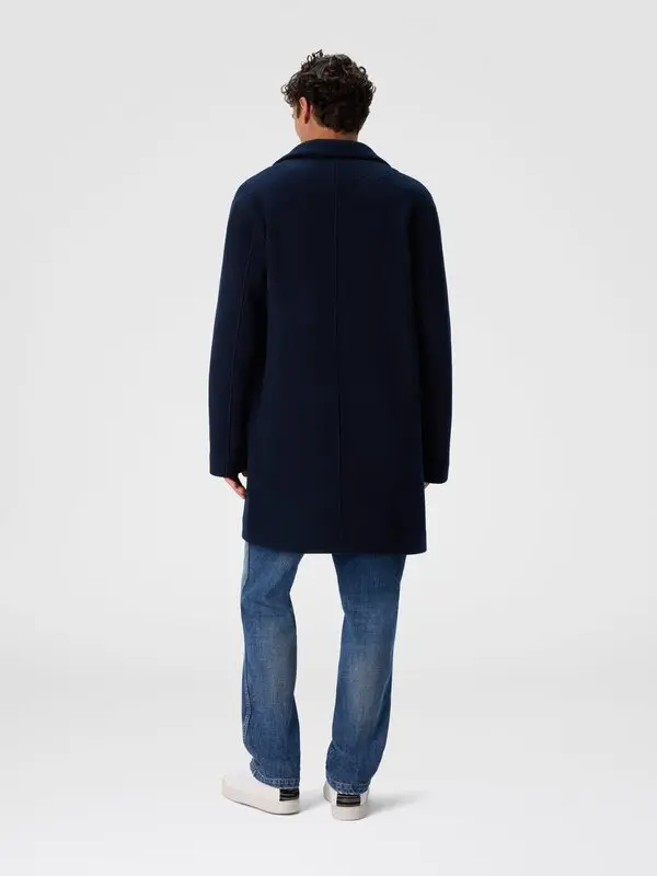 Missoni Double Knit Coat With Zigzag Pattern
