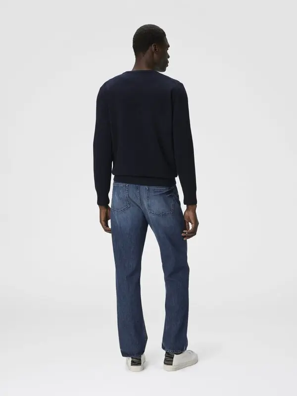 Missoni Crew Neck Sweater With Zigzag Detail