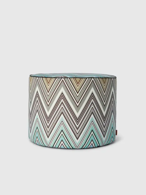 Missoni Kew Outdoor Cylinder Pouf 40x30 - Multicoloured