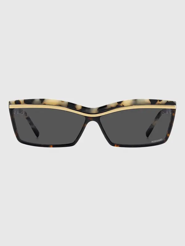 Missoni Seasonal Rectangular Acetate Sunglasses Size