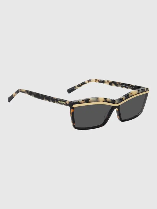 Missoni Seasonal Rectangular Acetate Sunglasses Size