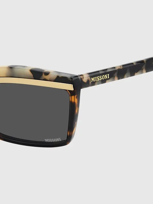 Missoni Seasonal Rectangular Acetate Sunglasses Size