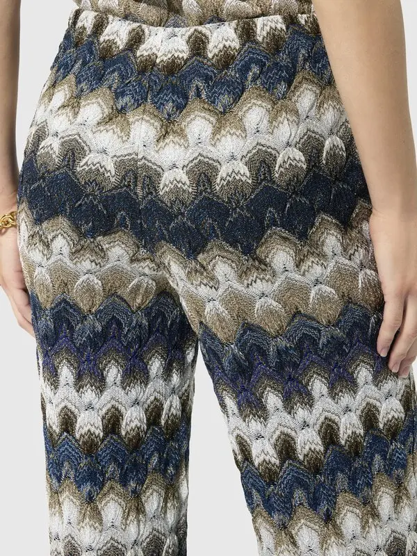 Missoni Palazzo Trousers In Lace