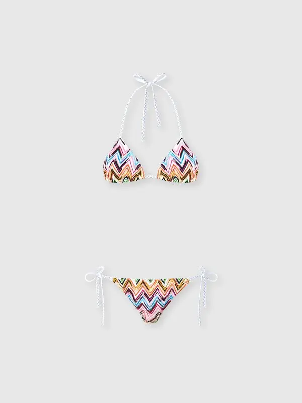 Missoni Stretch Viscose Chevron Bikini